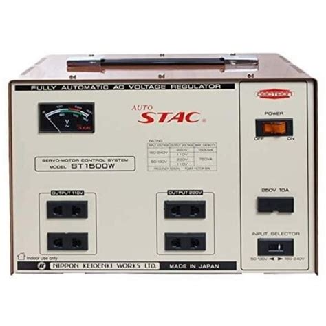 Stac Voltage Stabilizer 1500 Watt Multicolor St 1500w