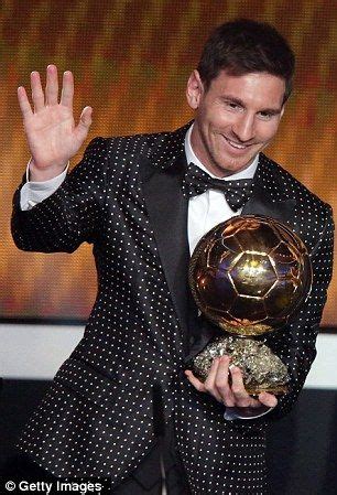 Was Messis Polka Dot Suit At The Ballon Dor A Tribute To Maradonas