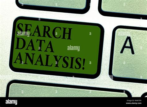 Handwriting Text Search Data Analysis Concept Meaning Process Of Evaluating Data Using