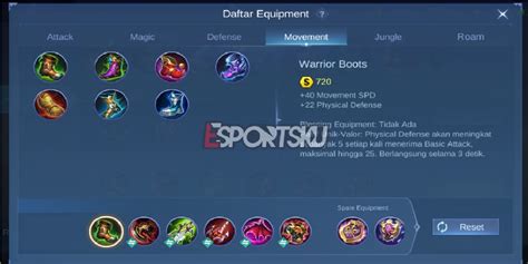 Recommended Yin Build Mobile Legends Ml Esports