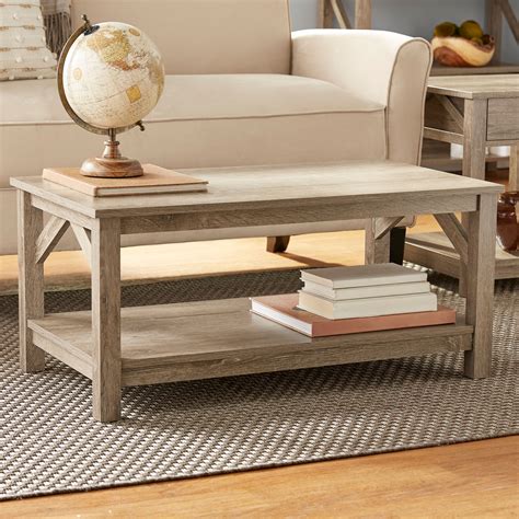 A Perfect Addition To Your Home The Farmhouse Rustic Coffee Table