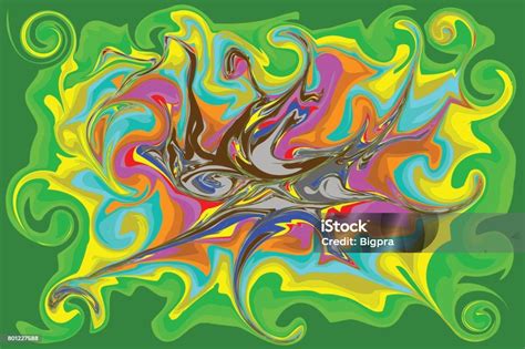 화려한 배경 추상화 하 고 파도 소용돌이입니다 복사 공간 추가 텍스트 Eps 10 벡터 일러스트 레이 션 곡선에 대한 스톡 벡터