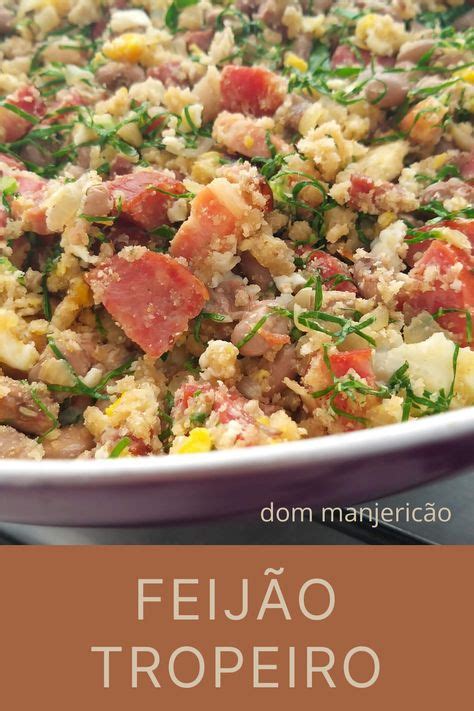 Feijão Tropeiro Feijao Tropeiro Feijão Tropeiro Com Couve Receitas