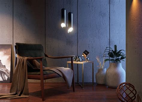 A Cozy Corner In The Living Room Cgi On Behance