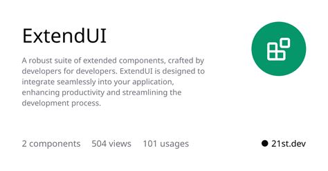 Extendui 21stdev The First Vibe Crafting Tool 21stdev