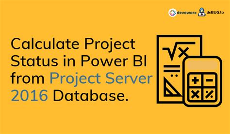 How To Calculate Project Status In Power BI