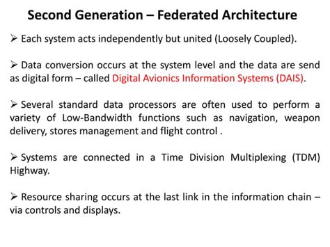 avionics architectures1 ppt operating systems computer software and