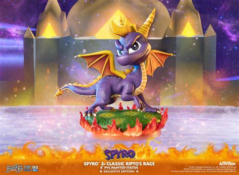 Pre Order Now Spyro™ 2 Classic Riptos Rage 8 Pvc Statue First 4 Figures