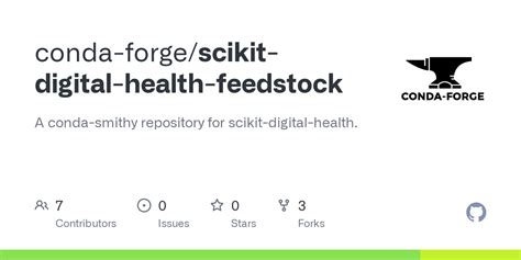 Github Conda Forgescikit Digital Health Feedstock A Conda Smithy Repository For Scikit