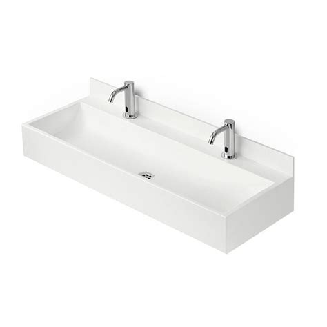 Sit On Solid Surface Corian Wash Troughs