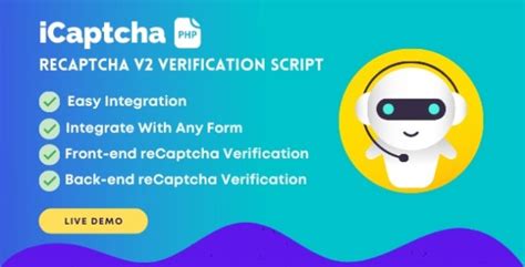 Icaptcha V10 Frontend And Backend Recaptcha Verification Script
