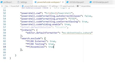 Search Exclude Setting Is Not Being Respected In My Workspace · Issue 194534 · Microsoft