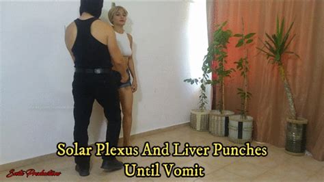 Solar Plexus And Liver Punches Until Vomit Sveta Productions Clips4sale