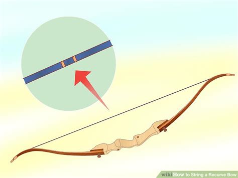 how to string a recurve bow with pictures wikihow