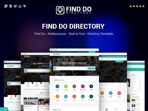 Find Do Multipurpose Html5 Directory Template By Logicsforest Codester