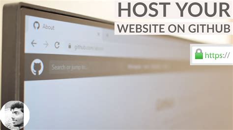 How To Host A Website On Github For Freegithubhosting A Website Youtube