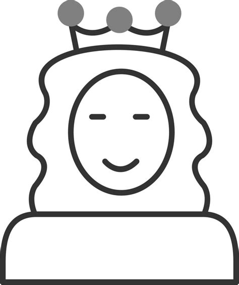 Princess Vector Icon 19768584 Vector Art At Vecteezy