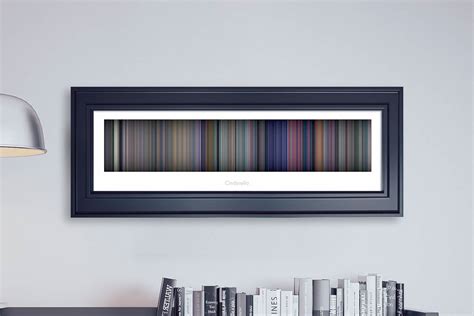 Cinderella Movie Poster Movie Barcode Disney Print Etsy