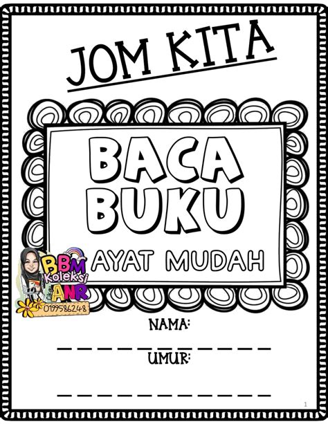 Buku Bacaan Ayat Mudah