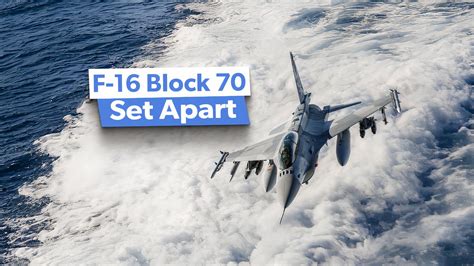 What Sets The F 16 Block 70 Apart From Other International Fighter Jets