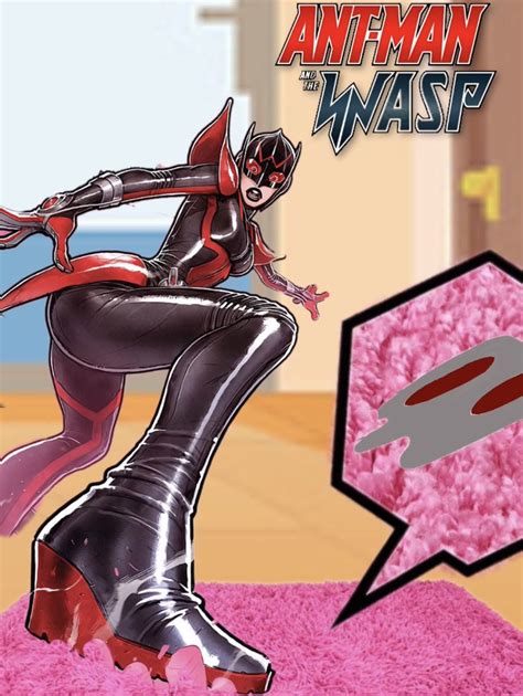 Wasp Steps On Ant Man By Bobbby24 On Deviantart