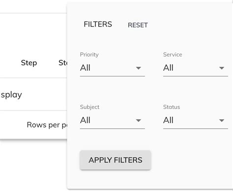 Filter Dialog Is Not Closed When Filter Applied Issue Gregnb Mui Datatables GitHub