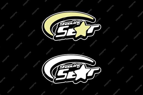 Ein Paar Shooting Sex Logos Auf Schwarzem Hintergrund Premium Vektor