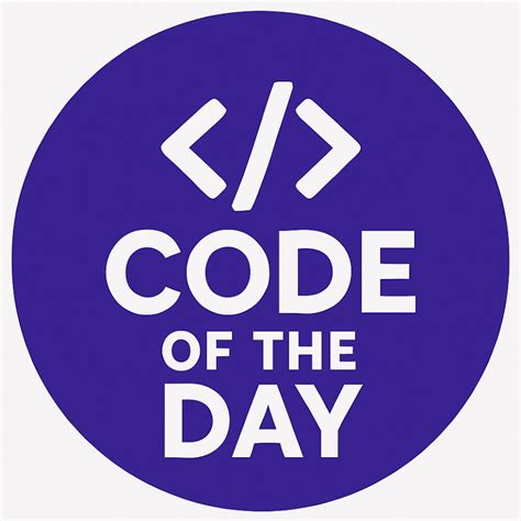 Codeoftheday Youtube
