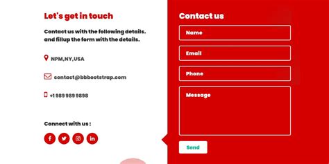 Free Bootstrap Form Templates