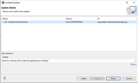 Svtcodewind Failed To Upgrade From 031 To 040 After Updating Eclipse Plugin To 040