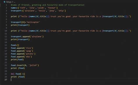Python Lists Modifying Adding And Removing Elements 32 37365 Modifying Tina Kelvin