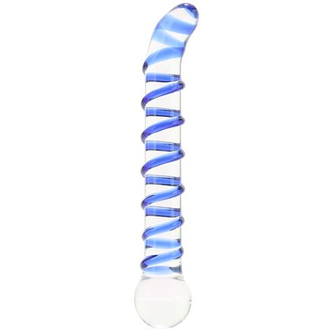 Gläs Mr Swirly 65 Inch G Spot Glass Dildo Pinkcherry