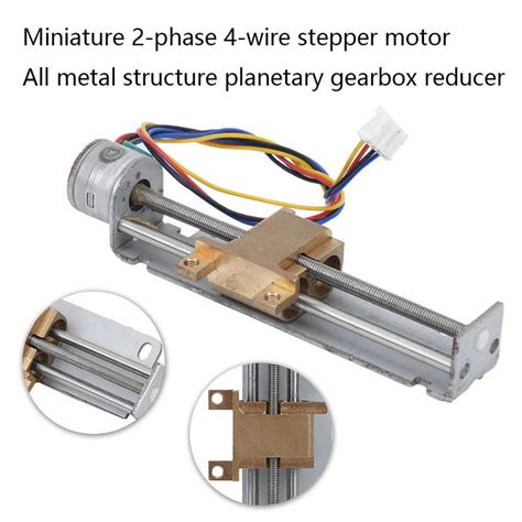 Screw Slide Table Micro 2‑phase 4‑wire Stepper Mot Vicedeal