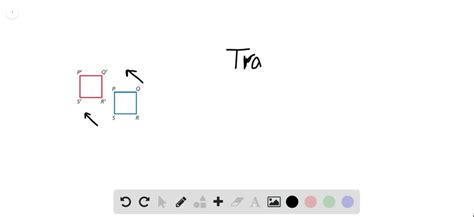 solved identify each transformation then use arrow notation to describe the transformation