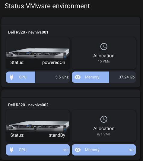 custom component esxi stats page 11 custom integrations home
