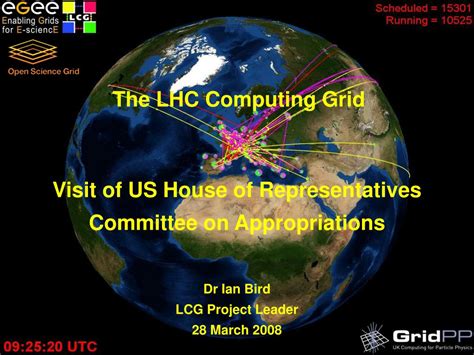 ppt revolutionary lhc computing grid bridging global resources