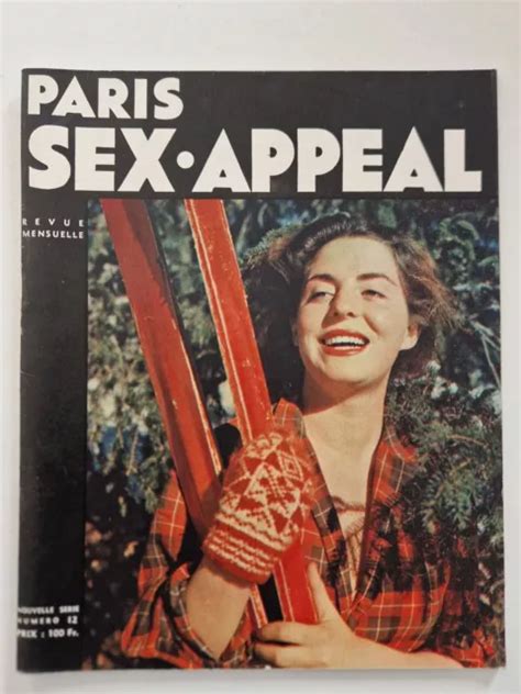 Revue Paris Sex Appeal Charme Pin Up Erotisme Eur Picclick Fr