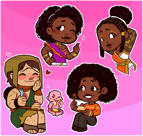 Dbd Elodie Rakoto And The Twins By Zxid On Deviantart