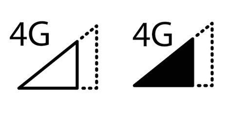 Premium Vector Signal Bar Icon