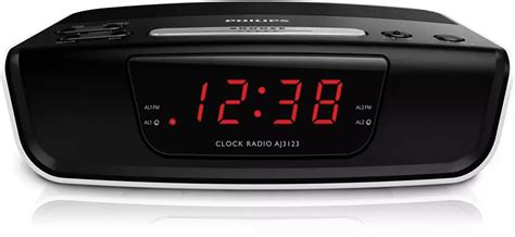 Radio Réveil Avec Tuner Numérique Aj312312 Philips