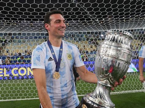Lionel Scaloni Habló Como Campeón De La Copa América La Scaloneta Es