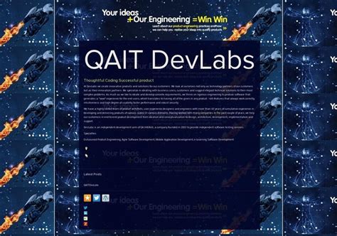 Qait Devlabs On Aboutme Computer Technology Software Testing Coding