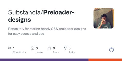 Github Substanciapreloader Designs Repository For Storing Handy Css Preloader Designs For