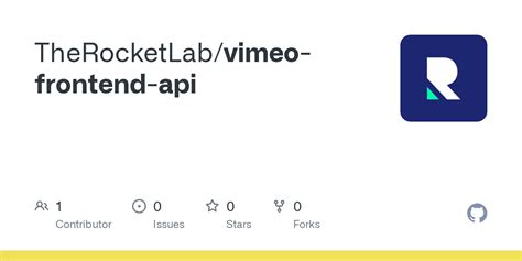 Github Therocketlab Vimeo Frontend Api