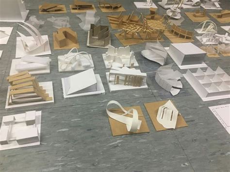 Architecture Model With Color Theory