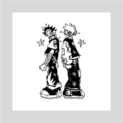 Ghost Friend An Art Print By Khaled Qaderi Comic Style Art Concept Art Characters Funky Art