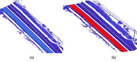 ground segmentation a raw point cloud í µí³ b the segmented