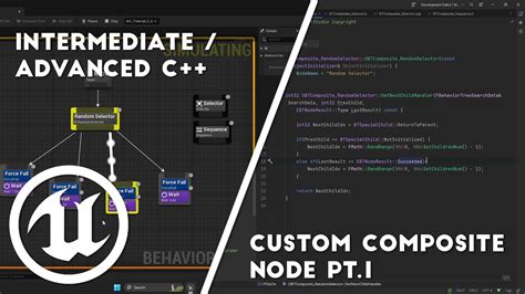 Random Selector Pt 1 Custom Composite Node Unreal Engine 5 Advanced C Behaviour Tree Ai