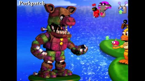Porkpatch The Key And The Switches Fnaf World Youtube