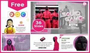 Squid Game Template PowerPoint Templates And Google Slides